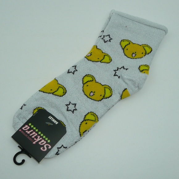 Bioworld | Accessories | Kero Cerberus Cardcaptor Sakura Ankle Socks ...